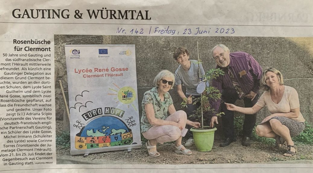 Starnberger Merkur vom 23. Juni 2023 | dfev Gauting